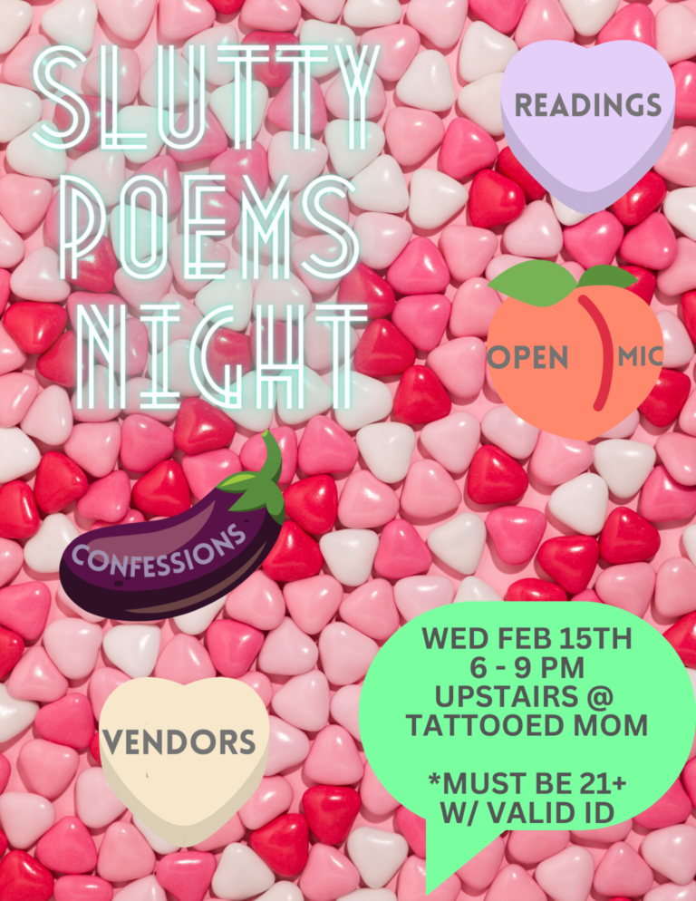 Slutty Poems Night - Tattooed Mom