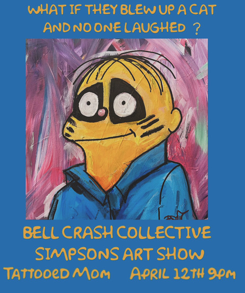Simpsons Flyer - Tattooed Mom